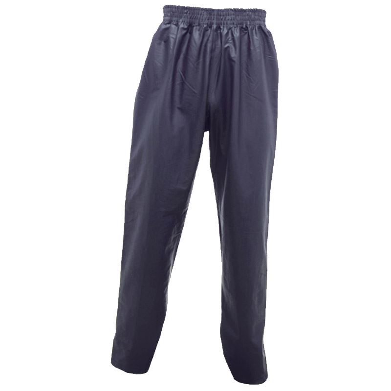 Regatta TRW356 Stormflex Waterproof Over-Trousers Windproof Pants Navy ...