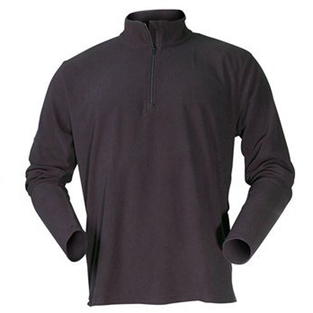 Blackrock BRMF Thermal Mid Layer Microfleece Sweater 1/4 Zip Black ...