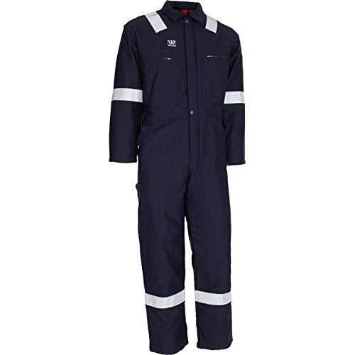 Wenaas Ambassador 350gsm FR Coverall 81750-155 Navy – North Sea Workwear