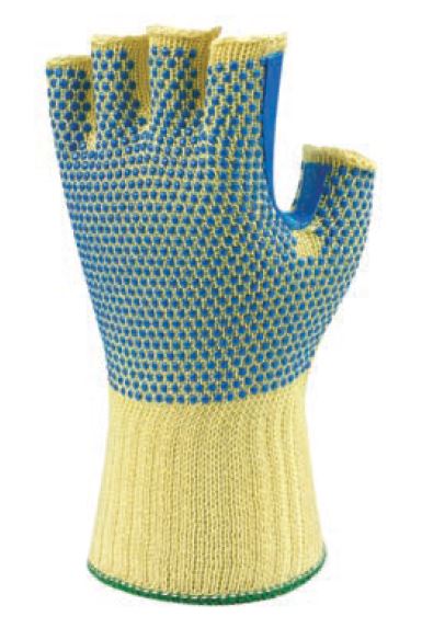 Ansell 70-421 Neptune Fireblade Kevlar Heavy Duty Fingerless Cut Resis ...