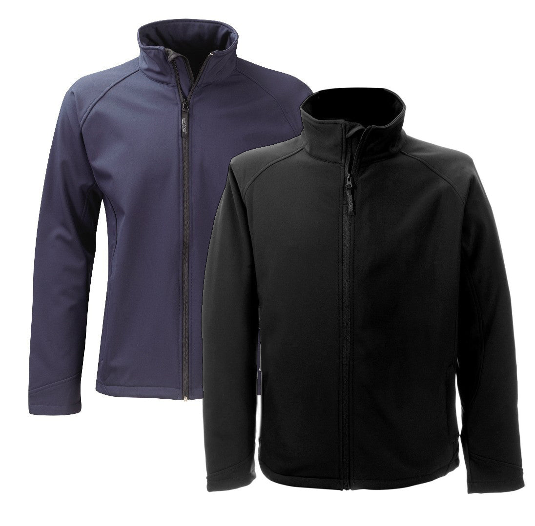 Panacea SS2G1 Fleece Softshell Flint 2 Layer Water Repellant Black Bre ...