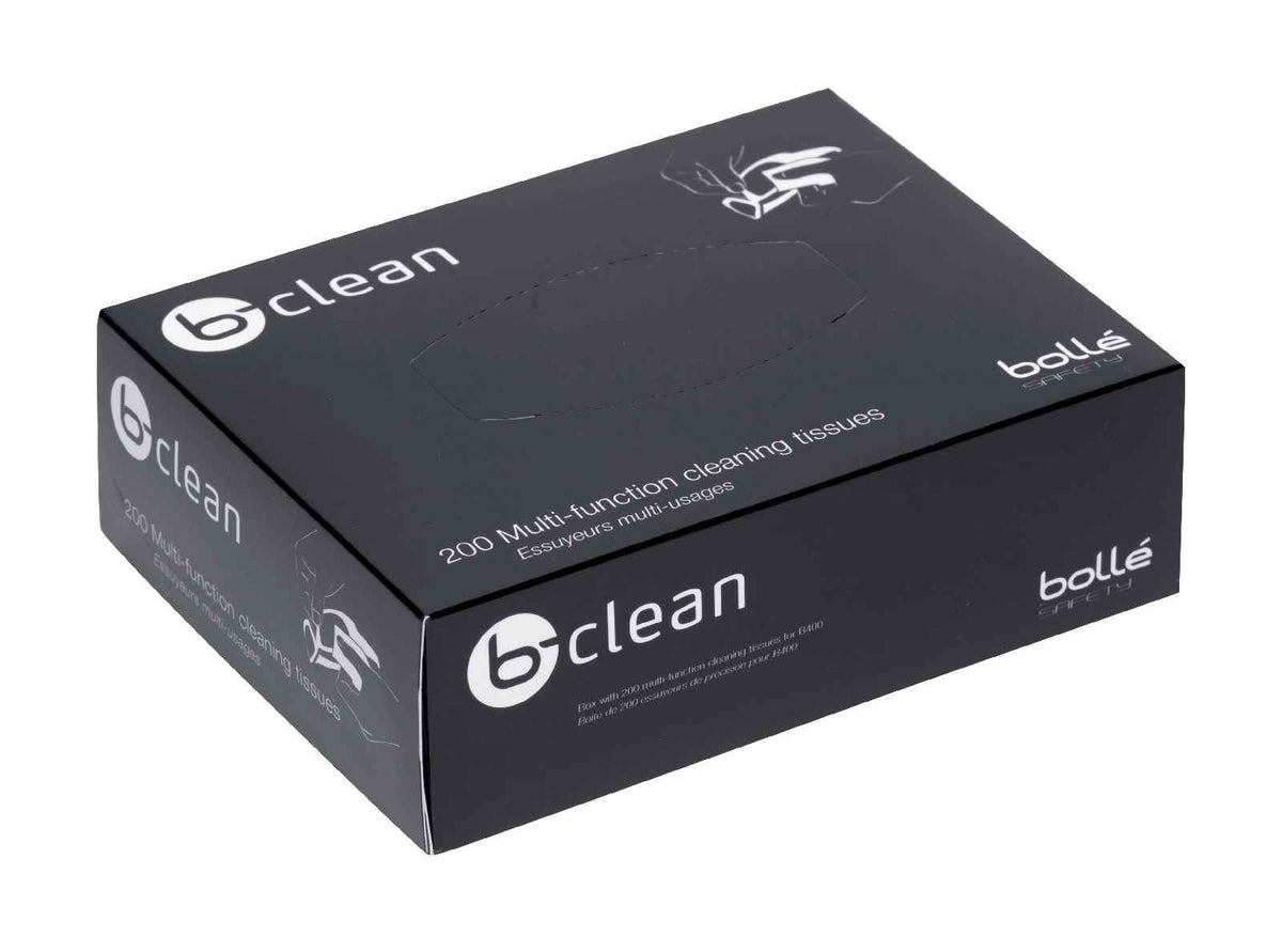 Bollé B-Clean B401 Eyewear Care 200 Tissues Dispenser Lens Cleaning Dr ...