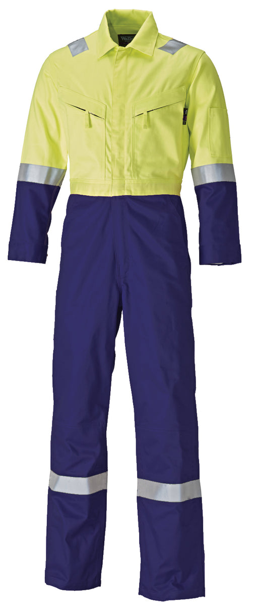Two Tones Men Work Coverall High Visibility, Size - 42" – North Sea ...