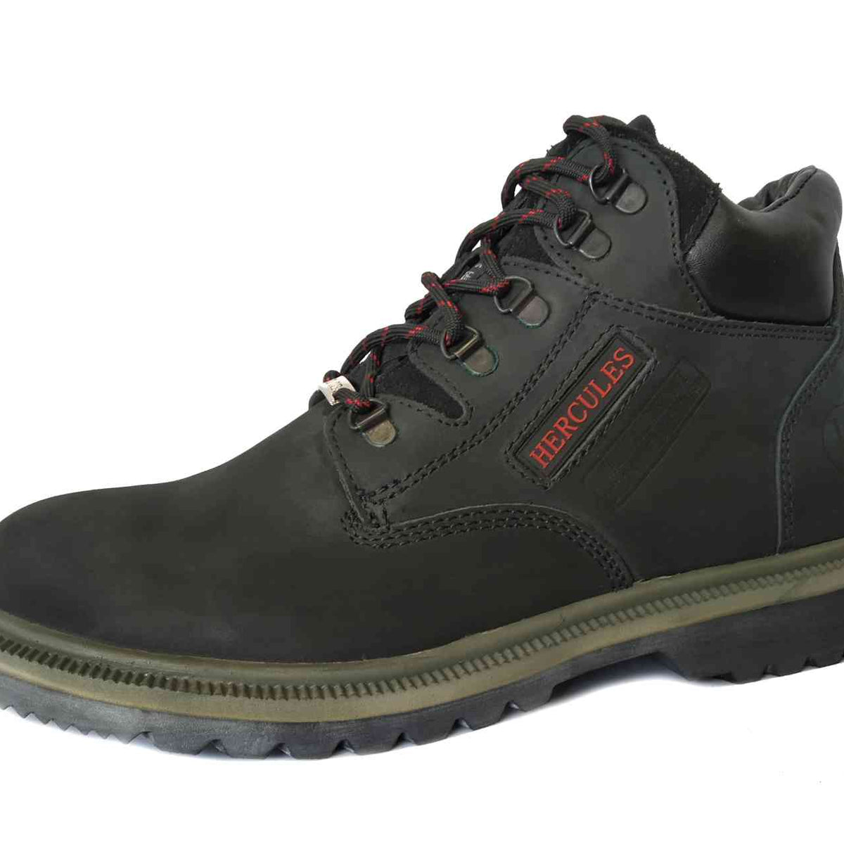 Hercules 900 Mid Cut Safety Boots Steel Toe Cap Nubuck Leather Upper B ...