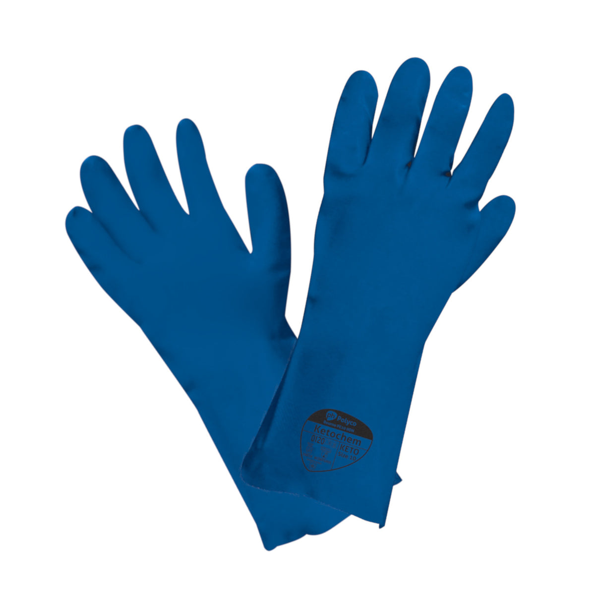 Polyco Ketochem® Safety Gauntlets Chemical Resistant 33cm – North Sea ...