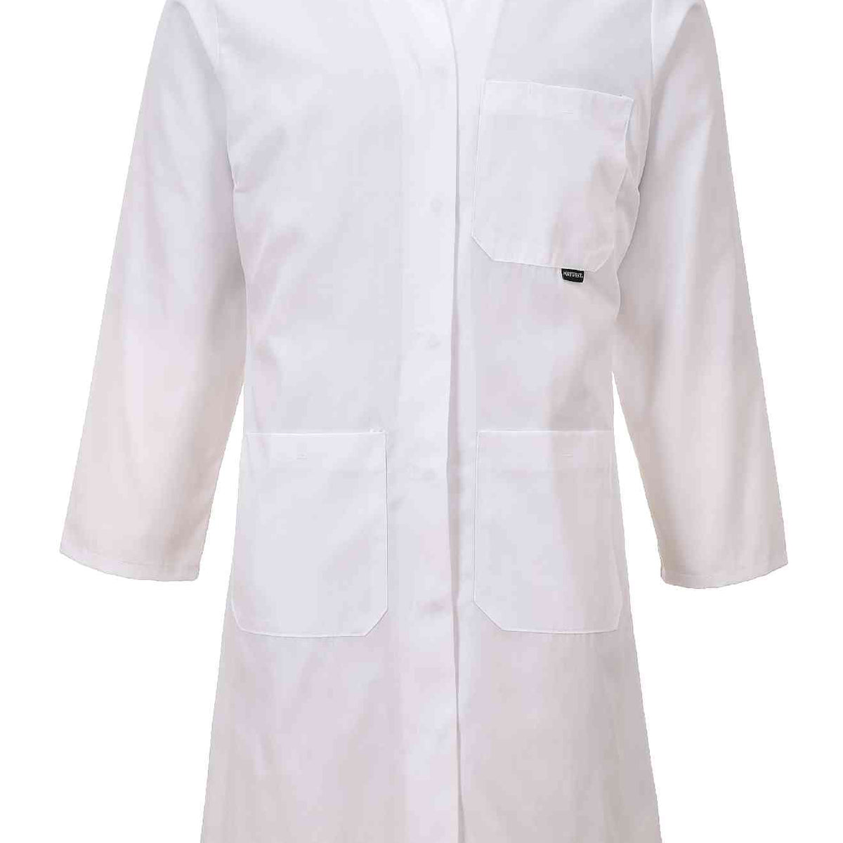 Portwest LW63 Standard Polycotton Women Uniforms Ladies Lab Coat White ...