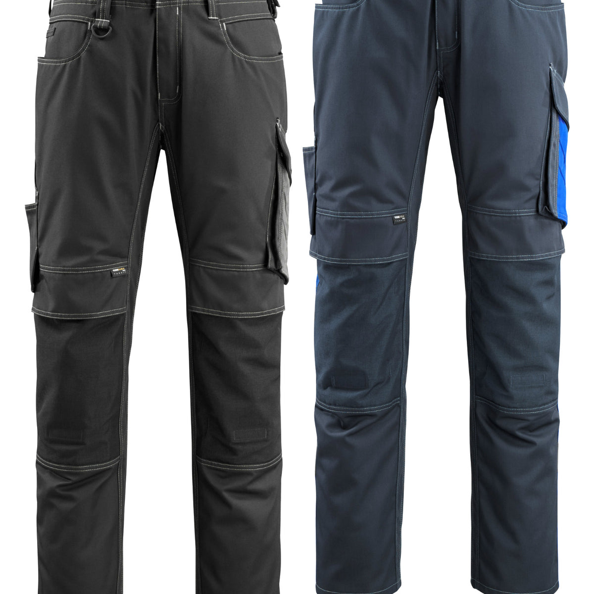 Mascot 12679-442 Mannheim Kneepad Pocket Ergonomic fit Work Trousers ...