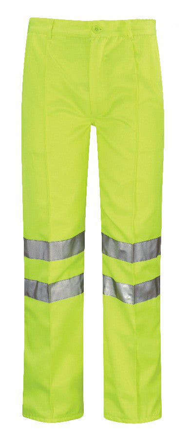 Orbit International PCENT Omega Polycotton Hi Vis Work Trousers – North ...