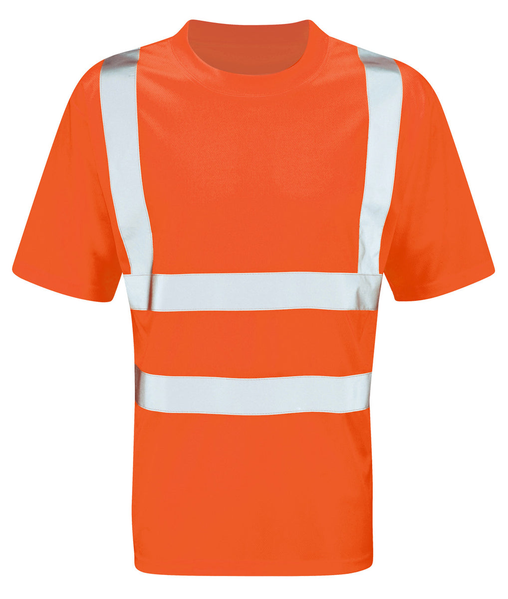 Orbit International HVTEER Viper Men HI Vis Work T-Shirt Orange – North ...