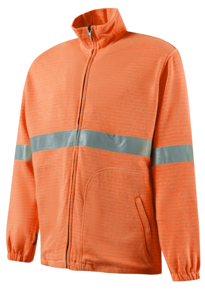 Roots RO14590 Protective Nordic Flame Retardant Fleece Jacket Hi Vis O ...