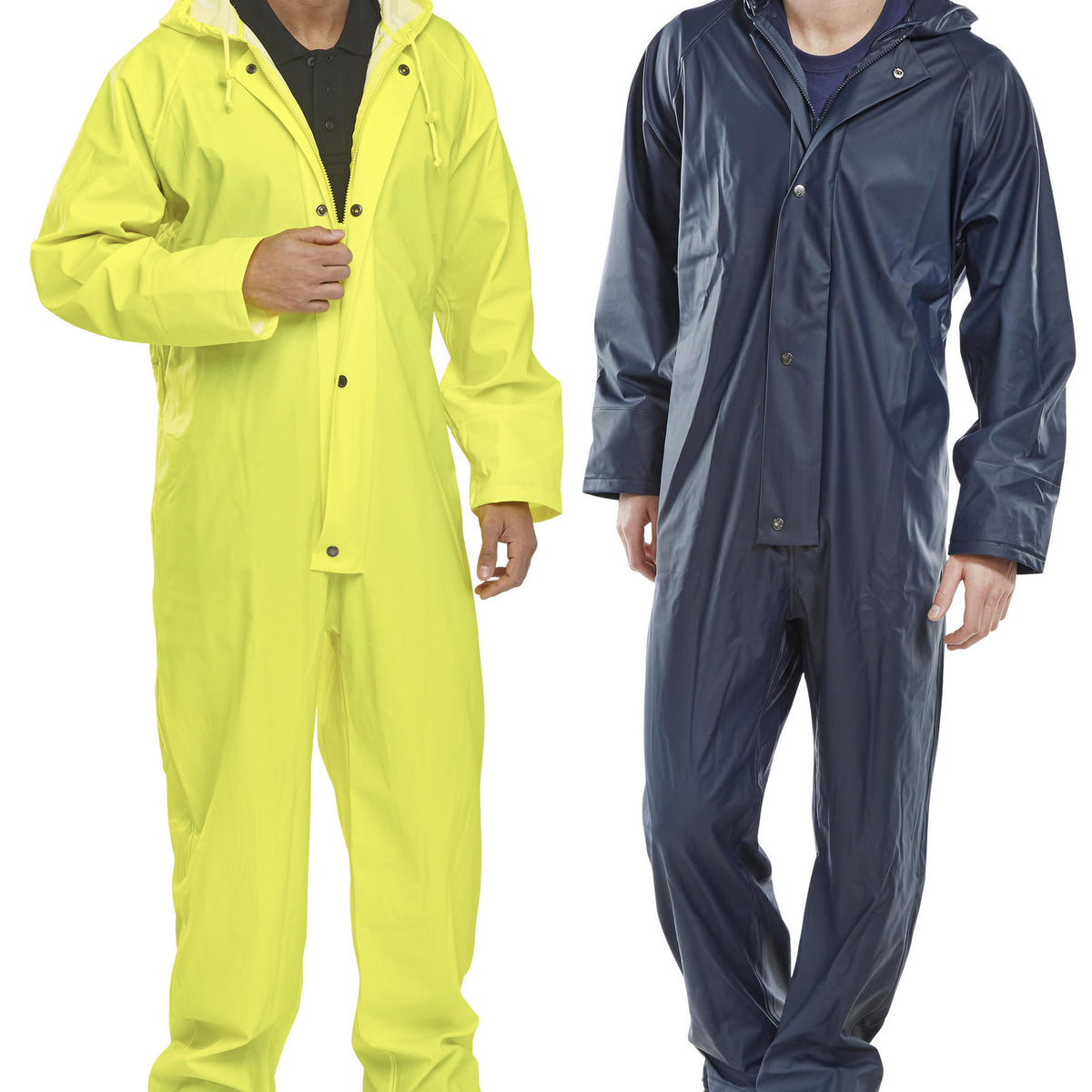 Beeswift B-Dry SBDCN Men Weatherproof Coverall Navy – North Sea Workwear