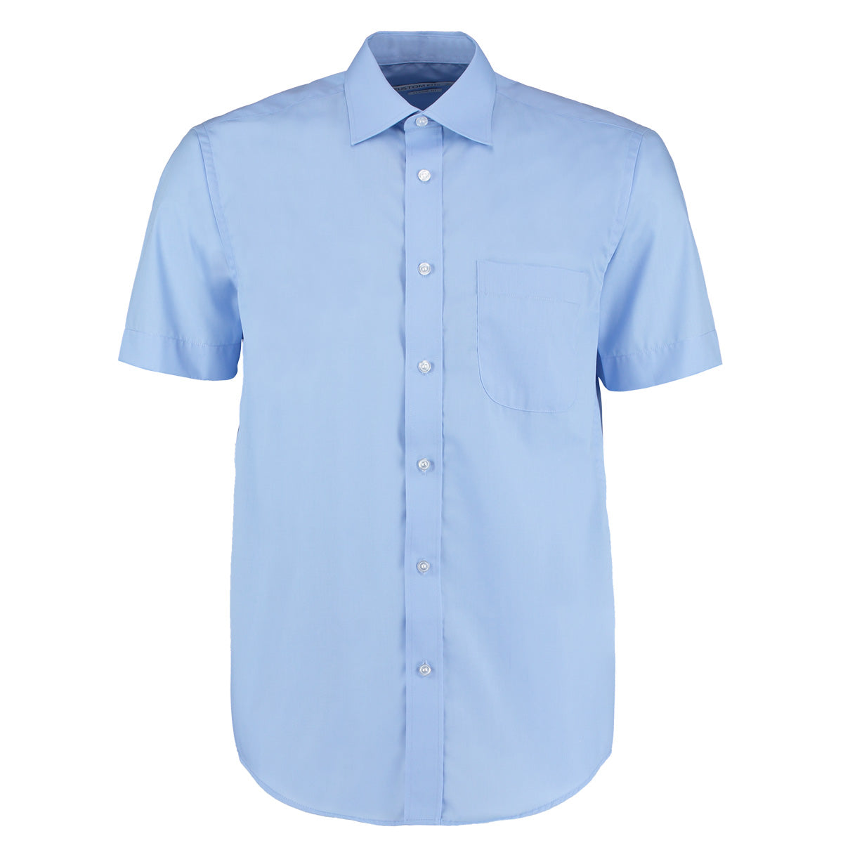 Kustom Kit KK102 Light Blue Short Sleeve Men Business Shirt – North Sea ...