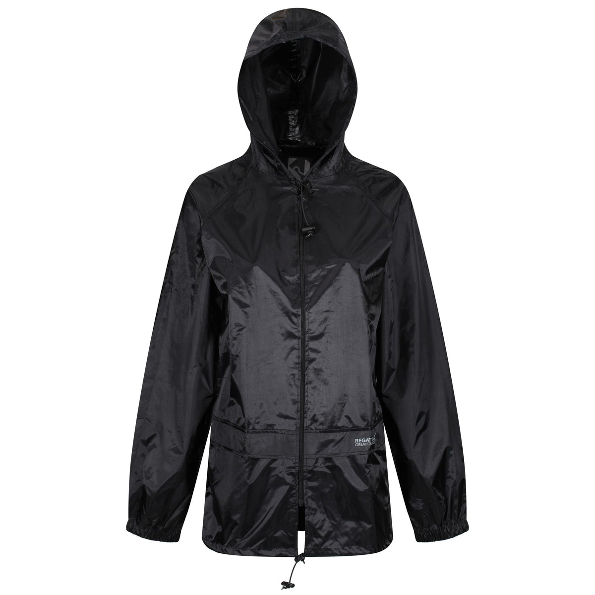 Regatta W408 Stormbreak Lightweight Waterproof Windproof Jacket - Blac ...