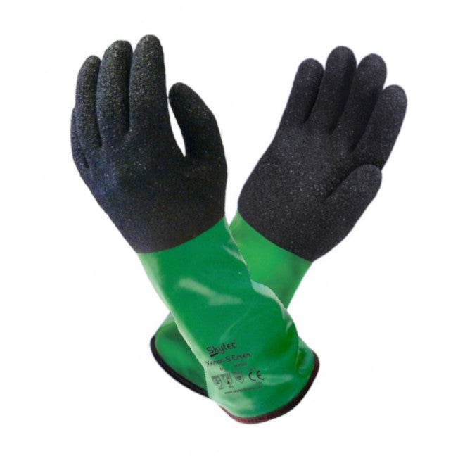 Skytec XENON 5 Work Gauntlets Chemical Resistant Cut 5 Protection Size ...