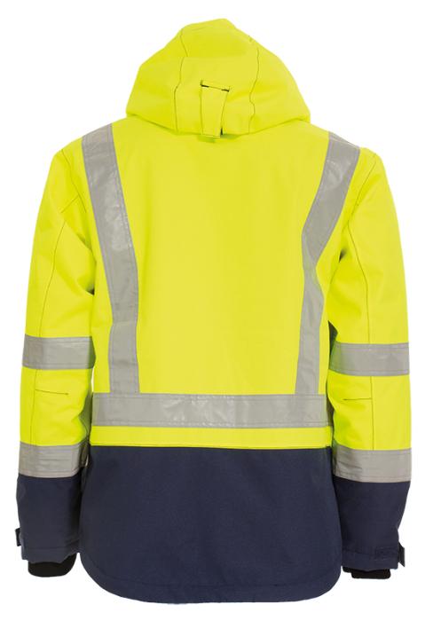 Tranemo 4801 46 Winter Jacket Hi Vis Waterproof North Sea Workwear