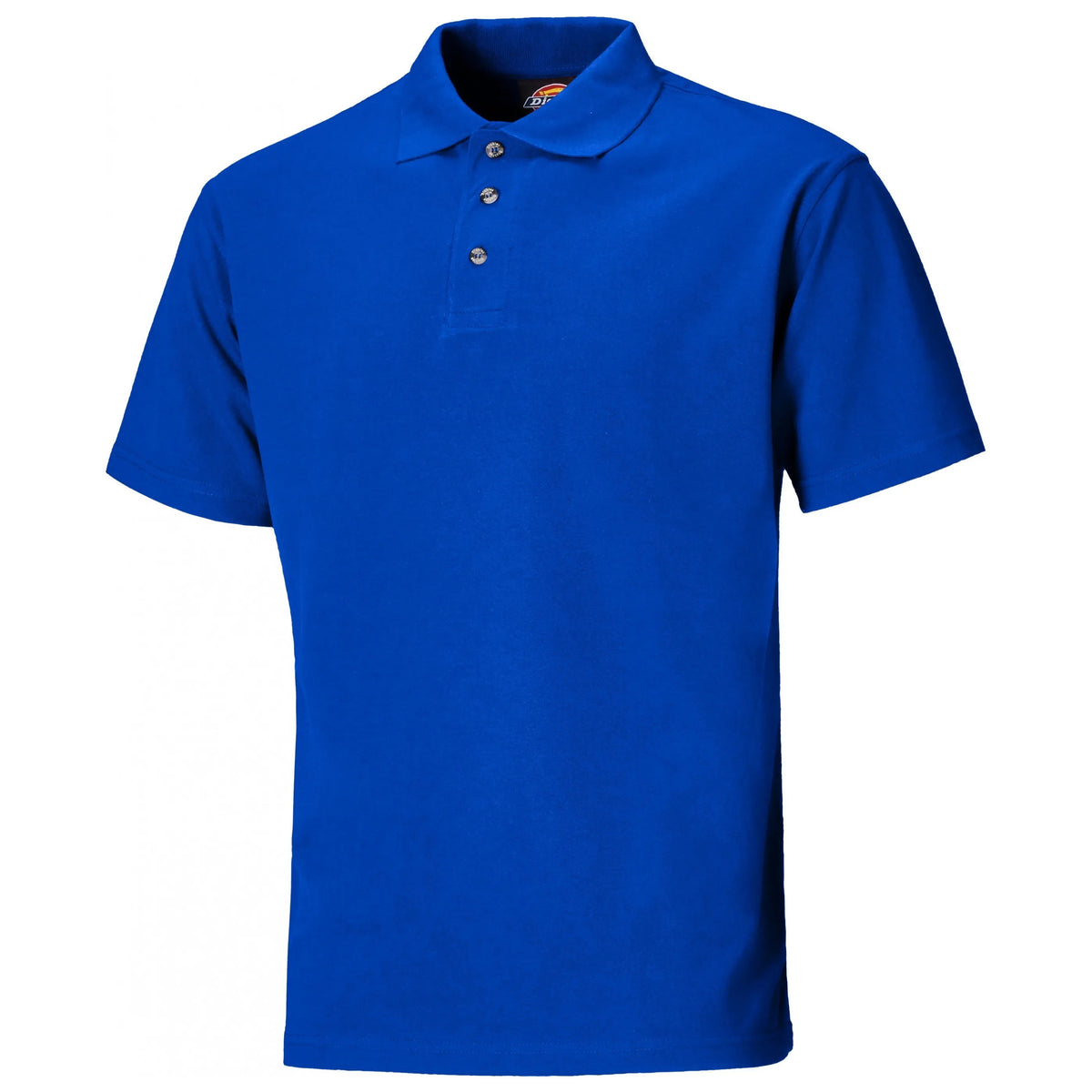 Dickies SH21220 Men Polo Shirt Polycotton Short Sleeve Royal Blue ...